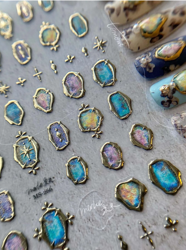 EBS Nail Art - Embossed Gem Sticker — Eminent Beauty System